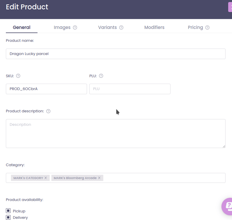 Allergen Tagging and Listing